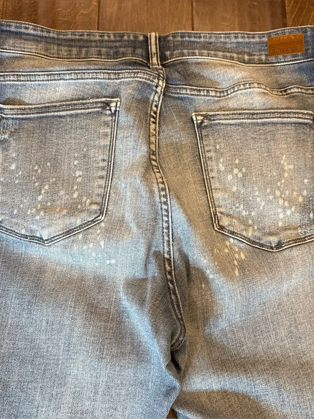 Judy Blue | Jeans | Judy Blue Mid Rise Bleach Splatter Washed Out ...